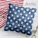 American Flag Realistic Glitter Digital Papers, Independence Day ...