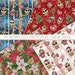 Cute Christmas Owls Digital Paper Pack, Glitter Seamless Patterns ...