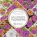 Halloween Flowers Digital Papers Cute Seamless Patterns - Etsy