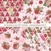 Valentine's Day Digital Papers, Roses Seamless Patterns, Valentines ...