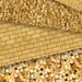 Golden Textures Digital Papers, Gold Seamless Patterns, Luxury Glitter ...