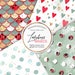 Cute Ladybug Pattern Digital Papers, Ladybird Polka Dots by ...