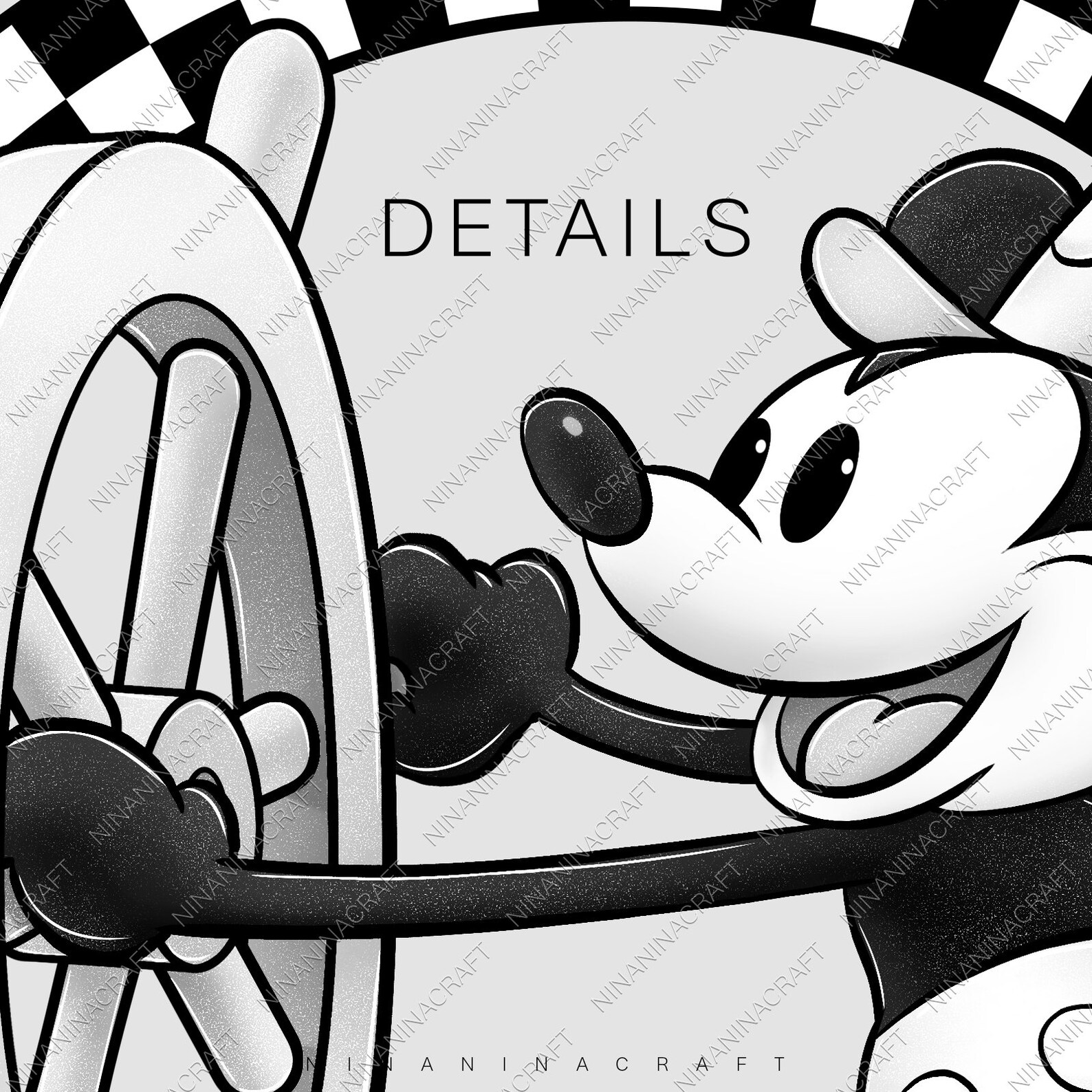 Steamboat Willie Clipart, Hand-drawn Nautical Clip Art PNG by ...