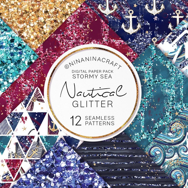 Red and Teal Digital Paper - Etsy