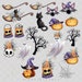 Cute Halloween Clip Art Pack, Spooky Clipart by Ninaninacraft, Cute Bat ...
