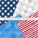 American Flag Basics Digital Papers, Independence Day Seamless Patterns ...