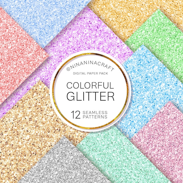Glitter Textures - Etsy