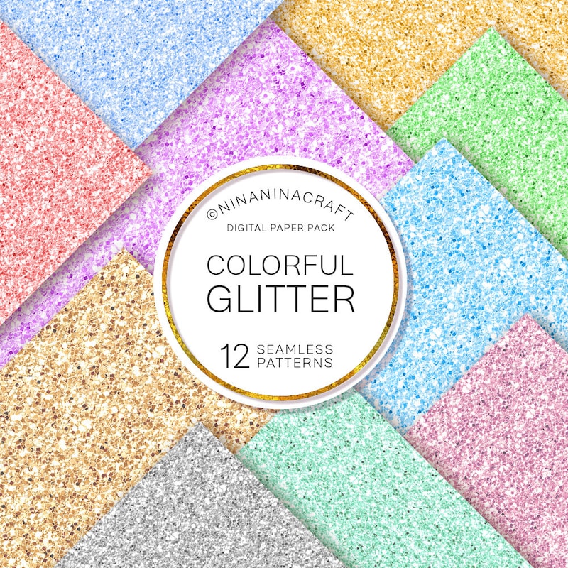 Glitter Textures - Etsy