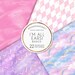 Cute Easter Digital Papers Basics, Colorful Seamless Patterns by ...