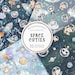 Cute Space Animals Digital Papers Astronaut Cuties Seamless - Etsy