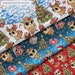 Cute Christmas Owls Digital Papers Glitter Seamless Patterns - Etsy