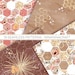 Honey Bee Digital Papers Basics, Gold Glitter Flowers, Fashion Seamless ...