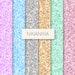 Colorful Glitter Digital Paper, Seamless Glitter Patterns, Glitter ...