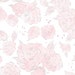 Valentine's Day Roses Basic Digital Papers, Flowers Seamless Pattern ...