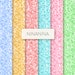 Colorful Glitter Digital Paper, Seamless Glitter Patterns, Glitter ...