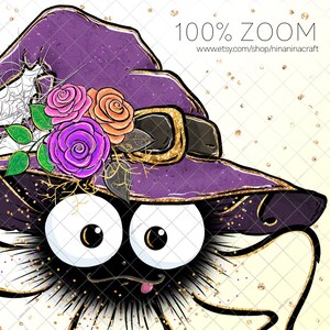 Cute Halloween Clipart Pack, Spooky Glitter Clip Art, Cute Bat, Candy ...