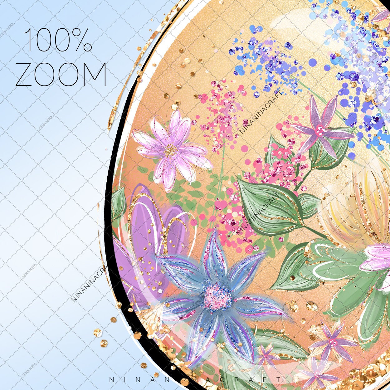 Spring Clipart by NinaNinaCraft Easter Eggs Clip Art Pack Egg Pile ...