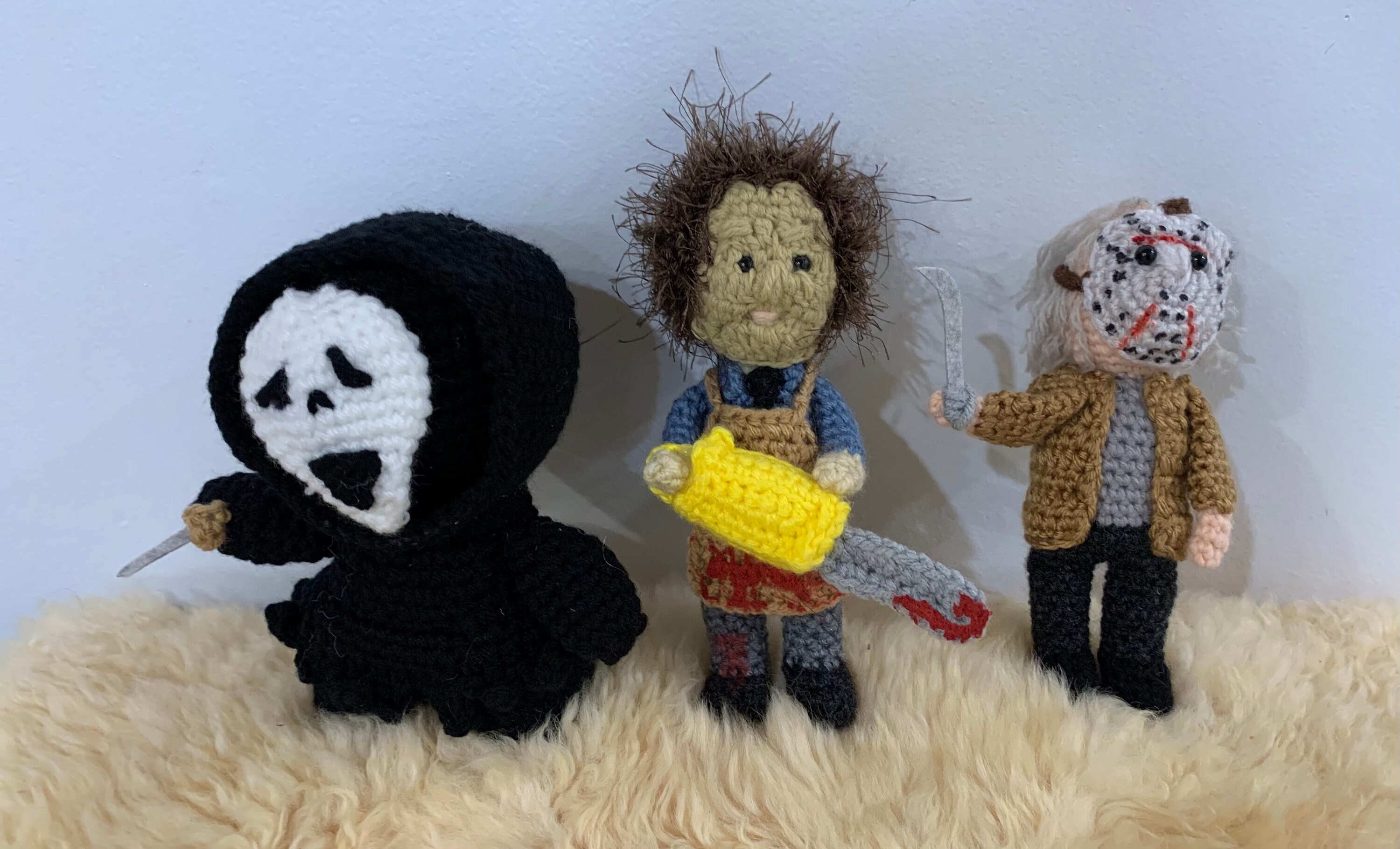 Horror Amigurumi Crochet Characters Fan Genre Favourites - Etsy