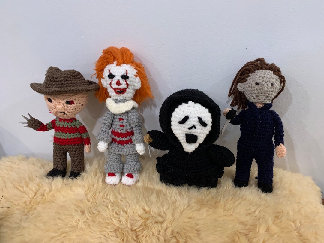Horror Amigurumi Crochet Characters - Fan Genre Favourites - - Etsy