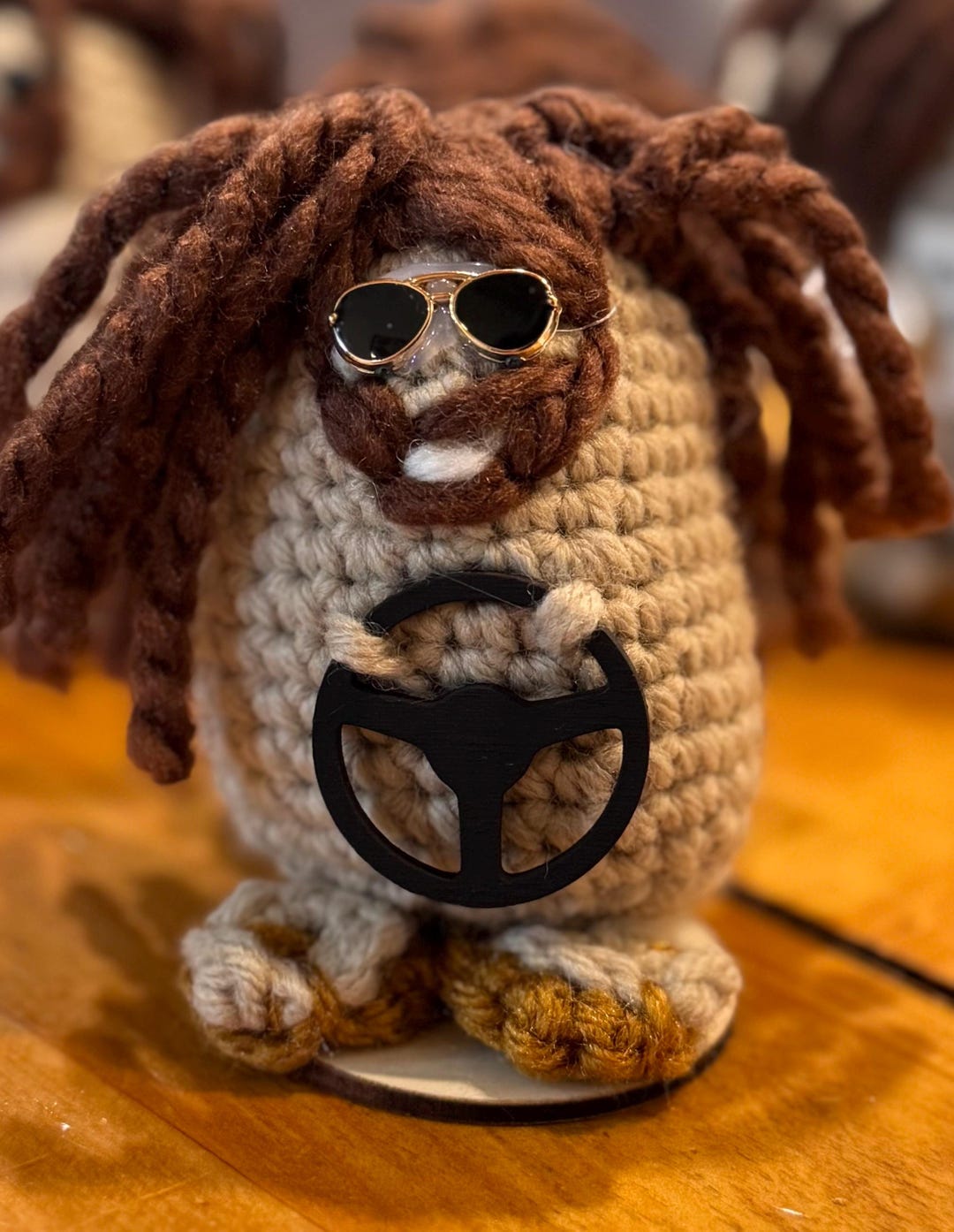 Crocheted Jesus Potato | Funny Amigurumi | Faith-inspired Gift ...