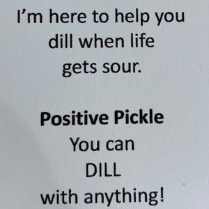 Positive Pickle Funny Amigurumi Crochet / Emotional Support Pickle ...