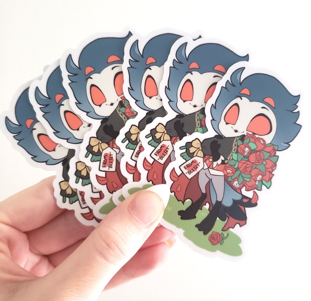 Stolas Fan Made Helluva Boss 3in Vinyl Sticker - Etsy