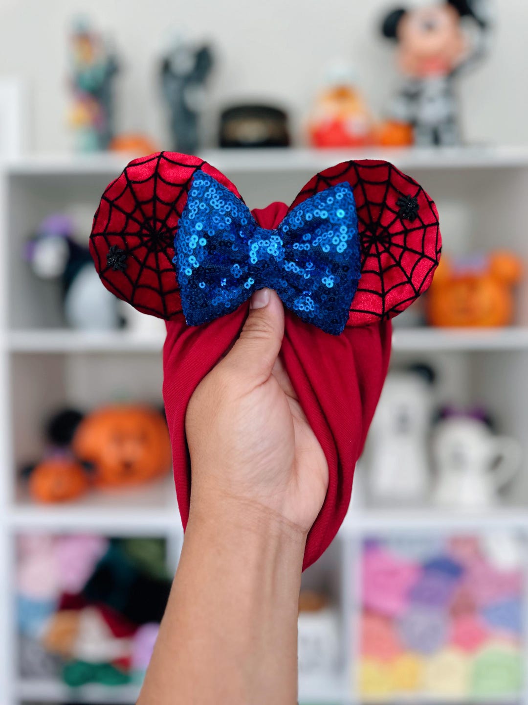 Spiderman Ears || Minnie Ears Headwrap || Marvel Ears || Hollywood ...