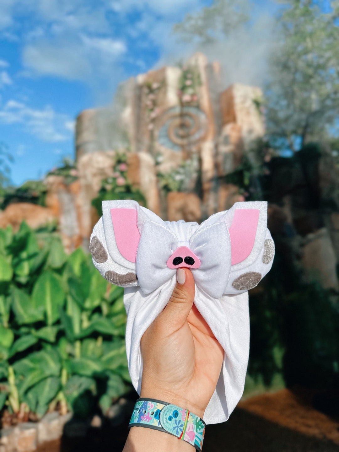 Pua || Minnie Ears || Ears for Babies || Moana Disney Head Accessory - Etsy