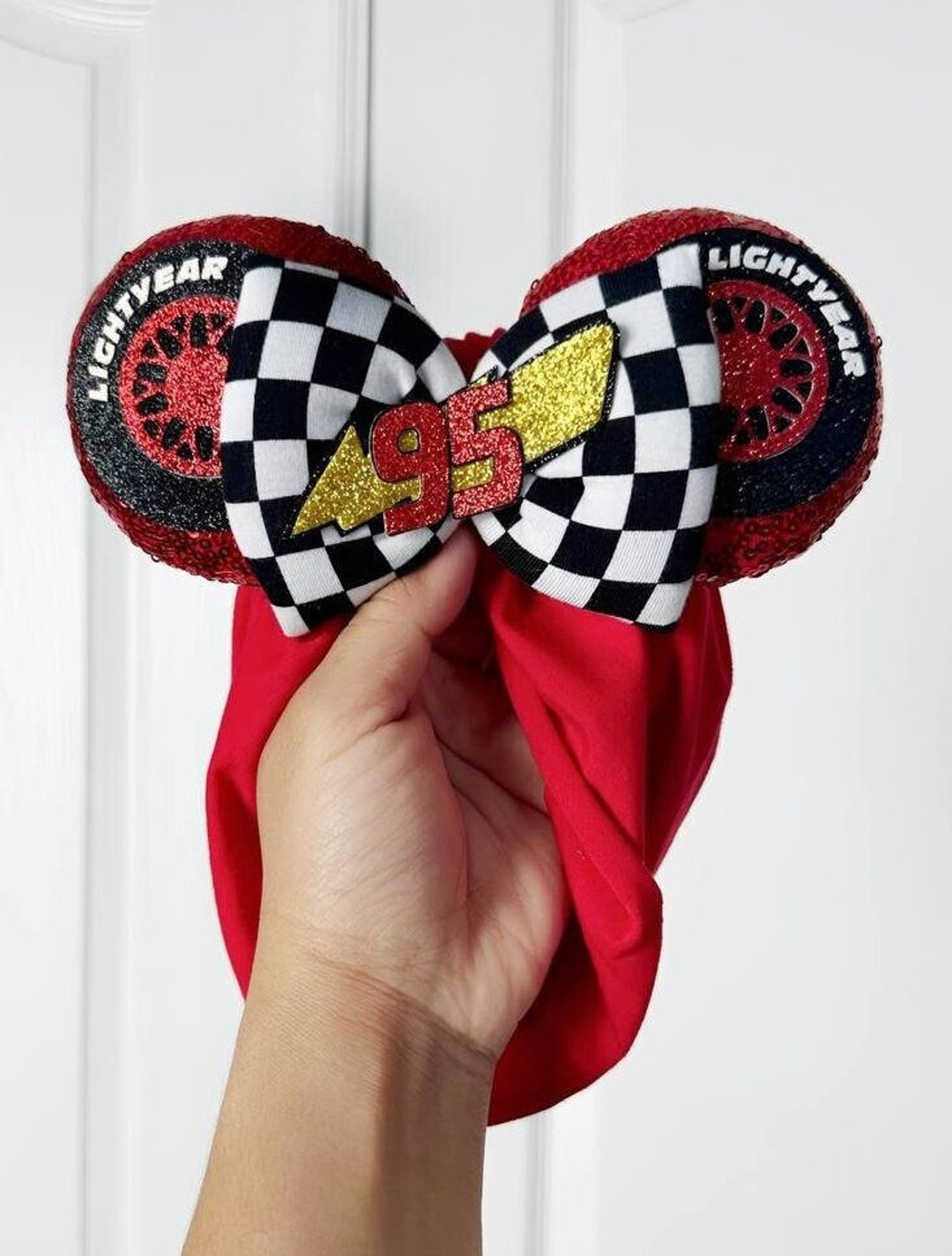 Lightning Mcqueen || Minnie Ears || Ears for Babies || Cars Head ...