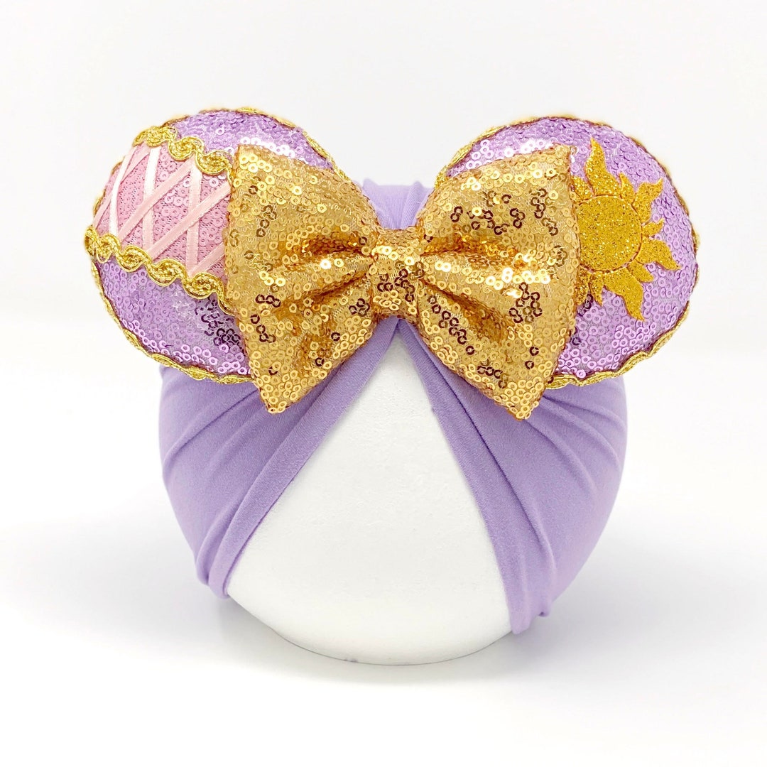 Rapunzel || Minnie Ears Headwrap || Minnie Ears Turban || Minnie Mouse ...