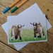 Goat Greeting Card - Etsy