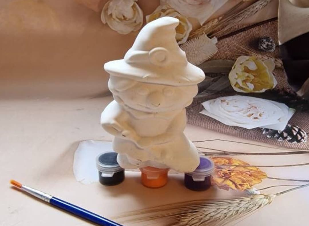 Paint Your Own WITCH Craft Kit Craft Kit-halloween Gift-great - Etsy