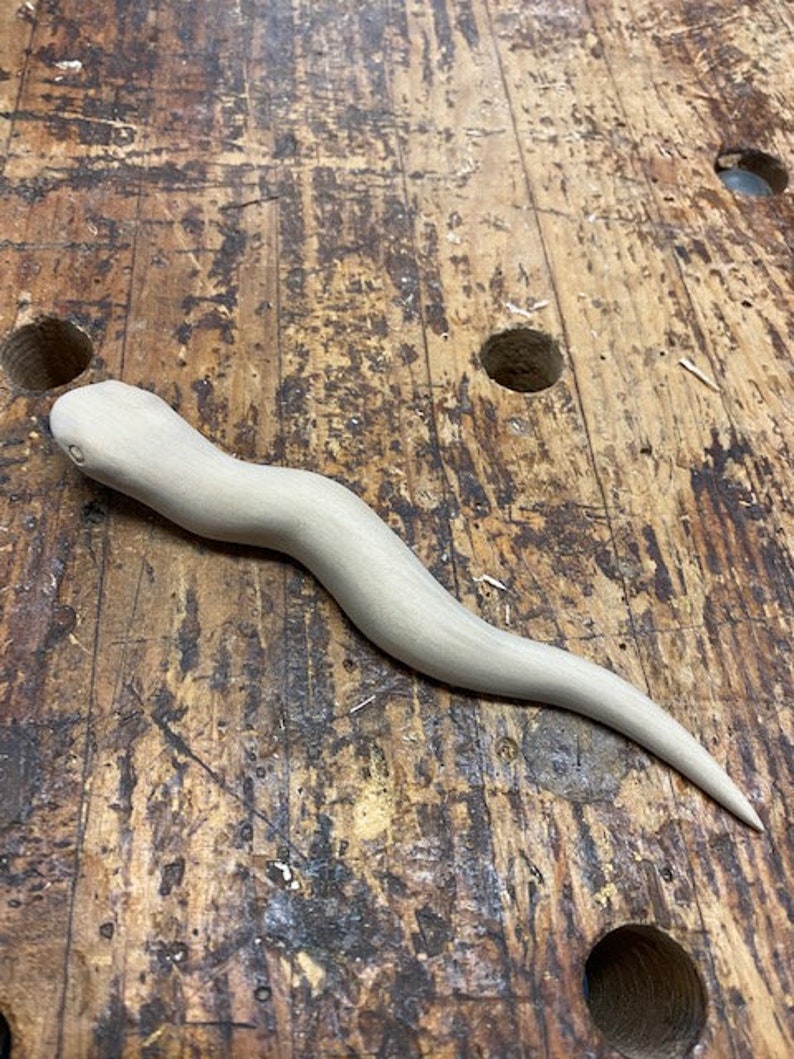 Little Snake Whittling Blank - Etsy