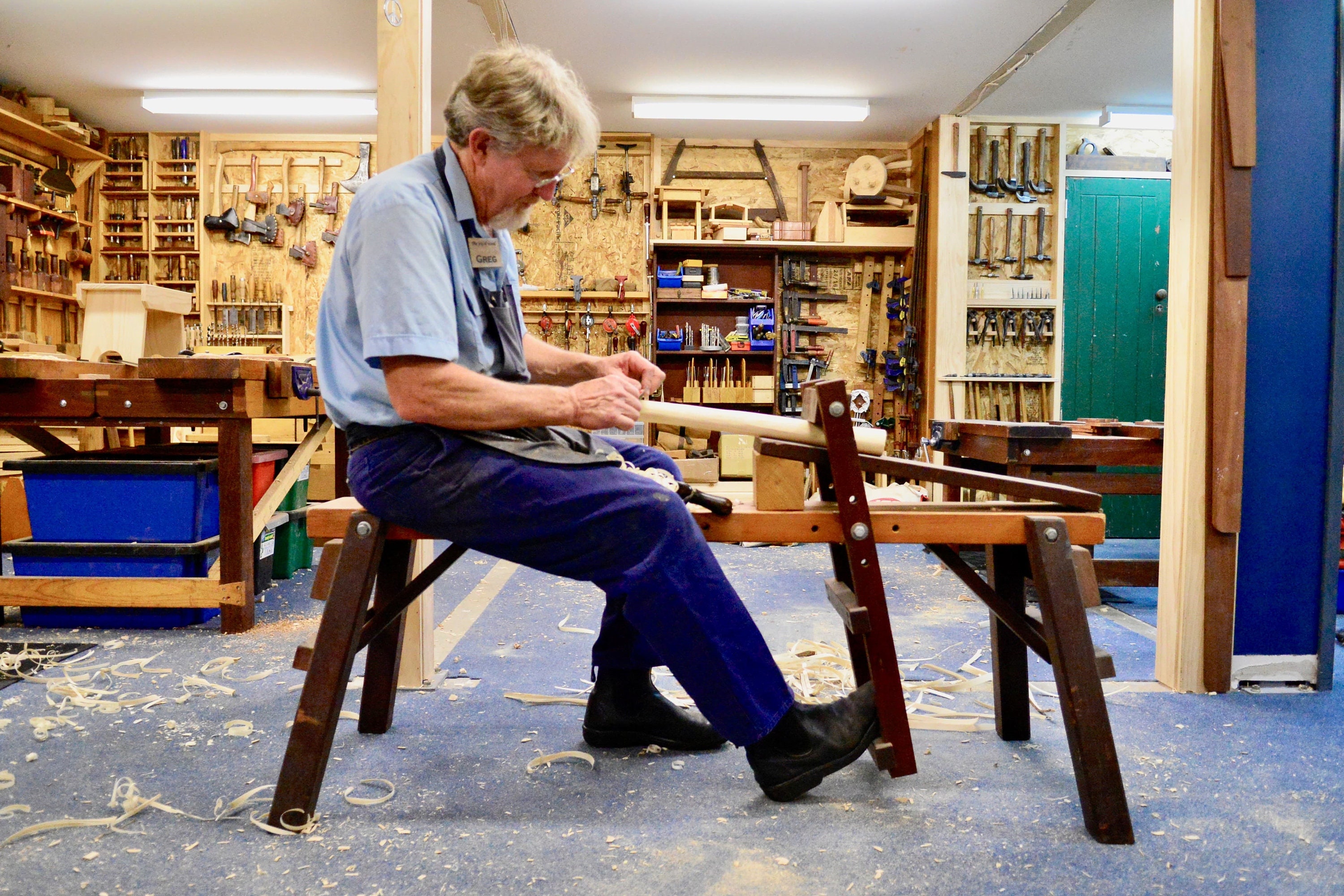 Plans for the Mkiii Shaving Horse/bowl Carving Bench Combo. - Etsy ...