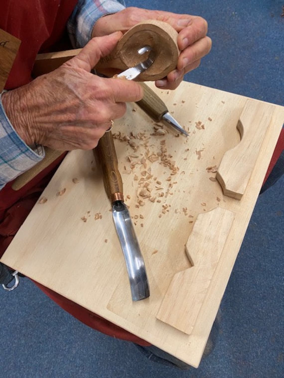 Plans for the lap Bench for Carvers. - Etsy