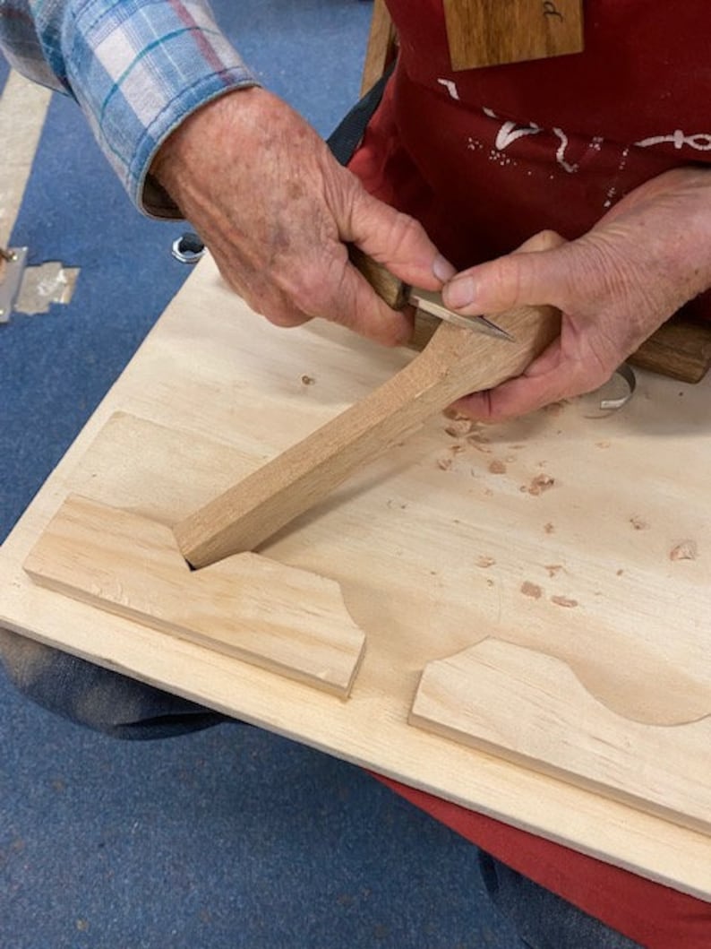 Plans for the lap Bench for Carvers. - Etsy