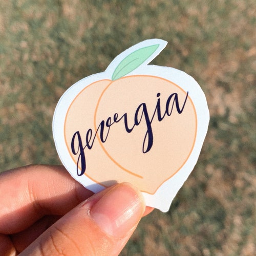 Georgia Durable Sticker High Quality Bumper Sticker United - Etsy