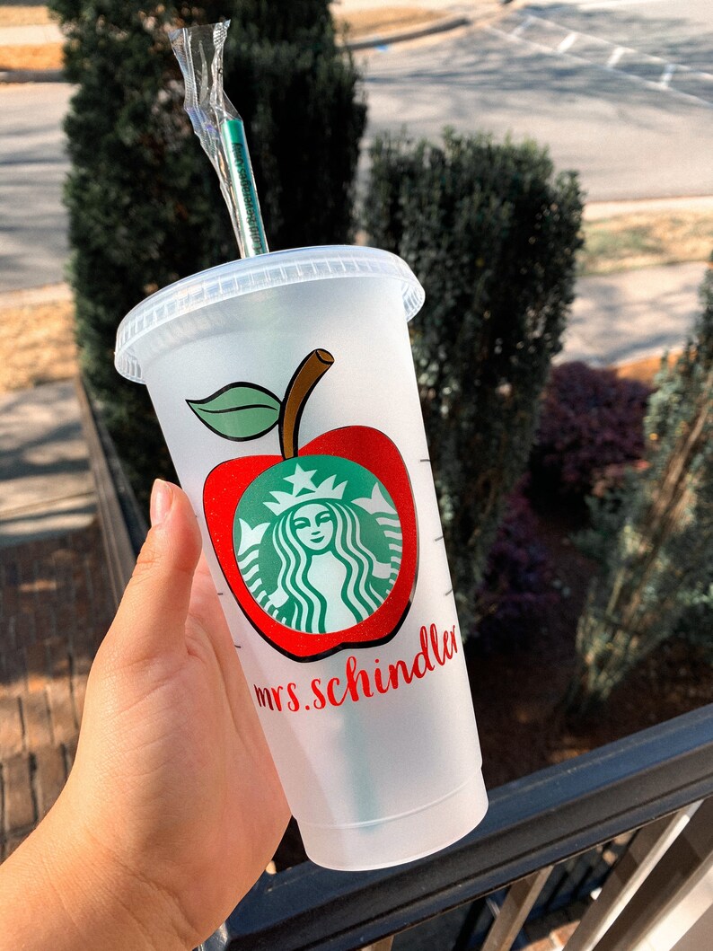 Teacher Teacher Appreciation Custom Starbucks Cup - Etsy