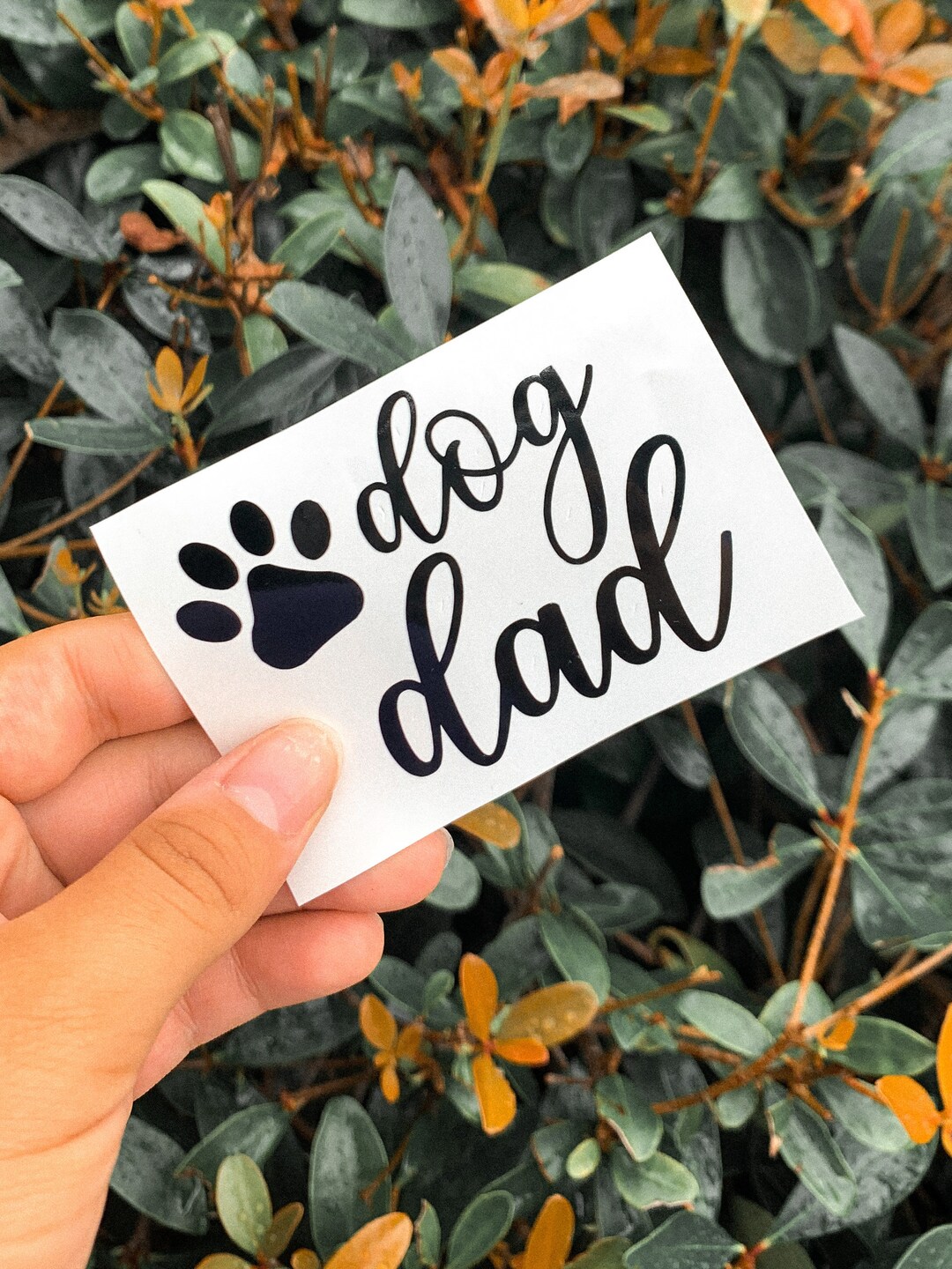 Dog Dad Decal Dog Decal Dog Car Decal Car Decal Water - Etsy