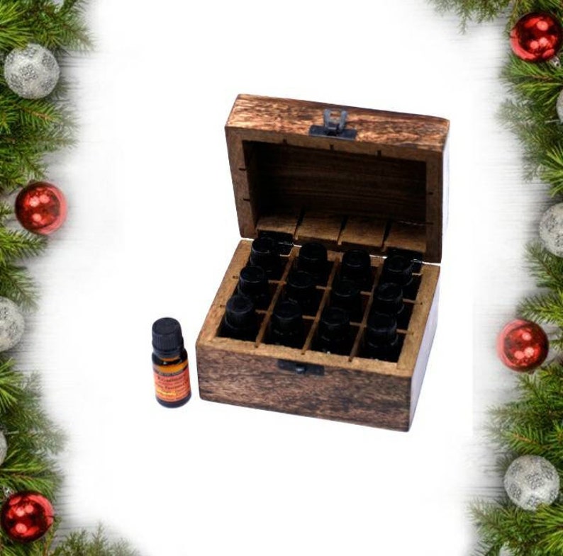 Spectacular FLORAL Mango Wood Aromatherapy STORAGE CASE Holds - Etsy UK