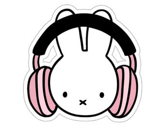 Miffy Bow Stickers - Etsy