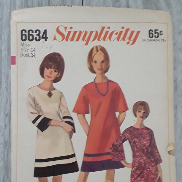 A Line Dress Pattern - Etsy