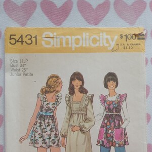 Vintage Simplicity 5431, Maxi Dress Pattern, UC/FF - Etsy