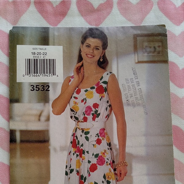 Side Button Dress Pattern - Etsy