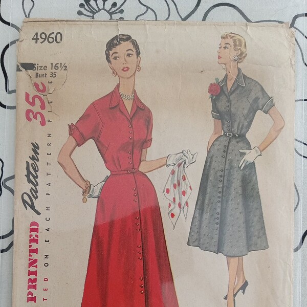 Shirtdress Pattern - Etsy