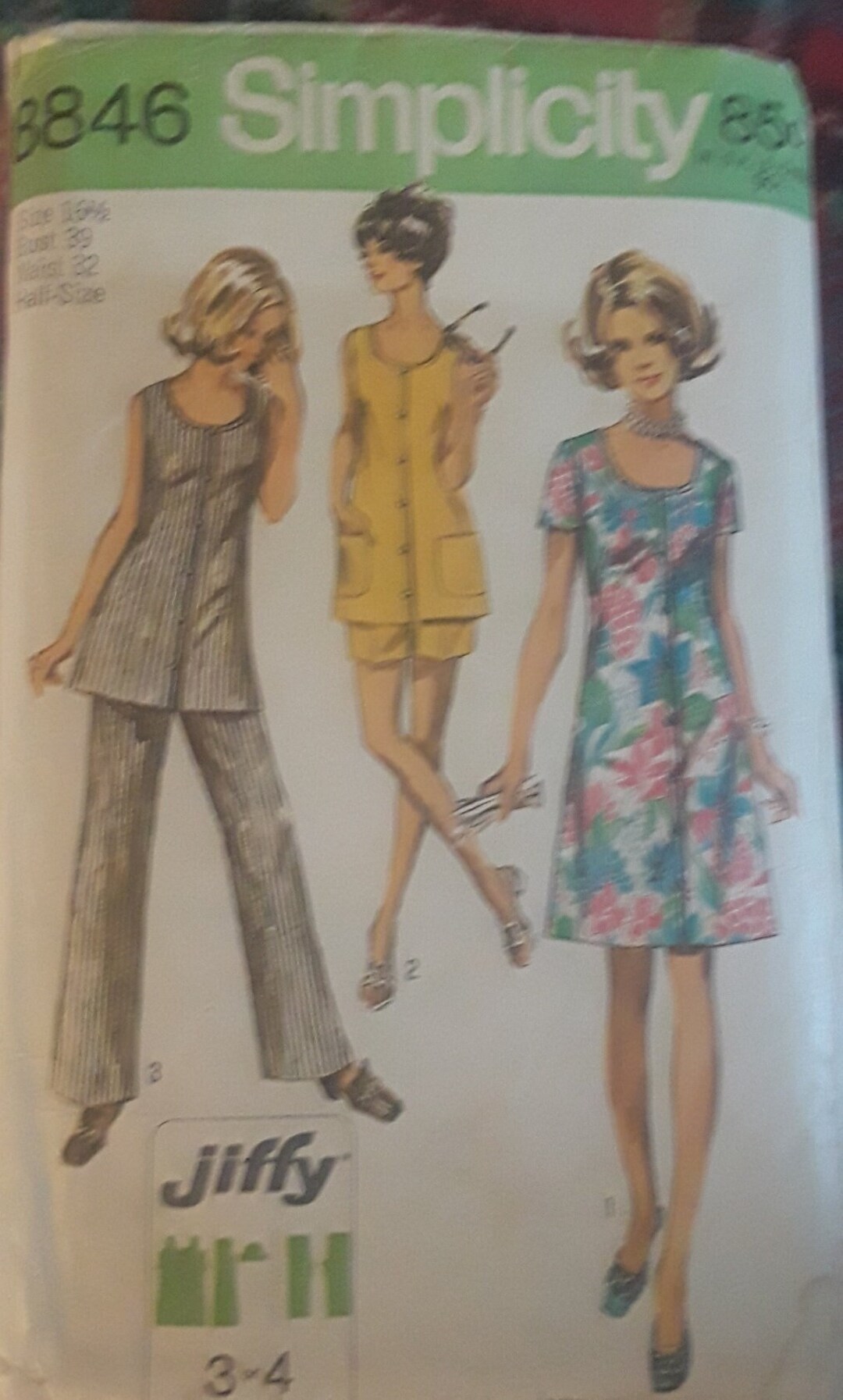 Vintage Simplicity 8846, Jiffy Pattern, Wounded Bird - Etsy