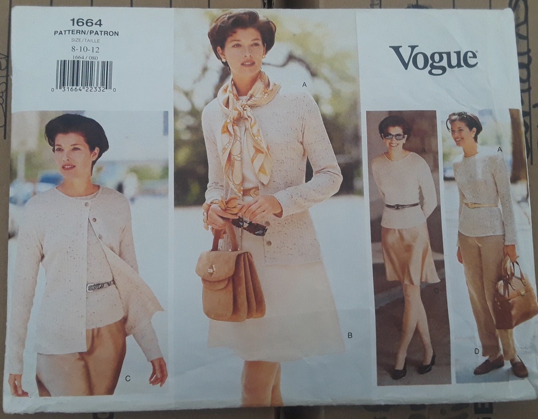 Vintage Vogue 1664, Wardrobe Pattern, UC/FF - Etsy