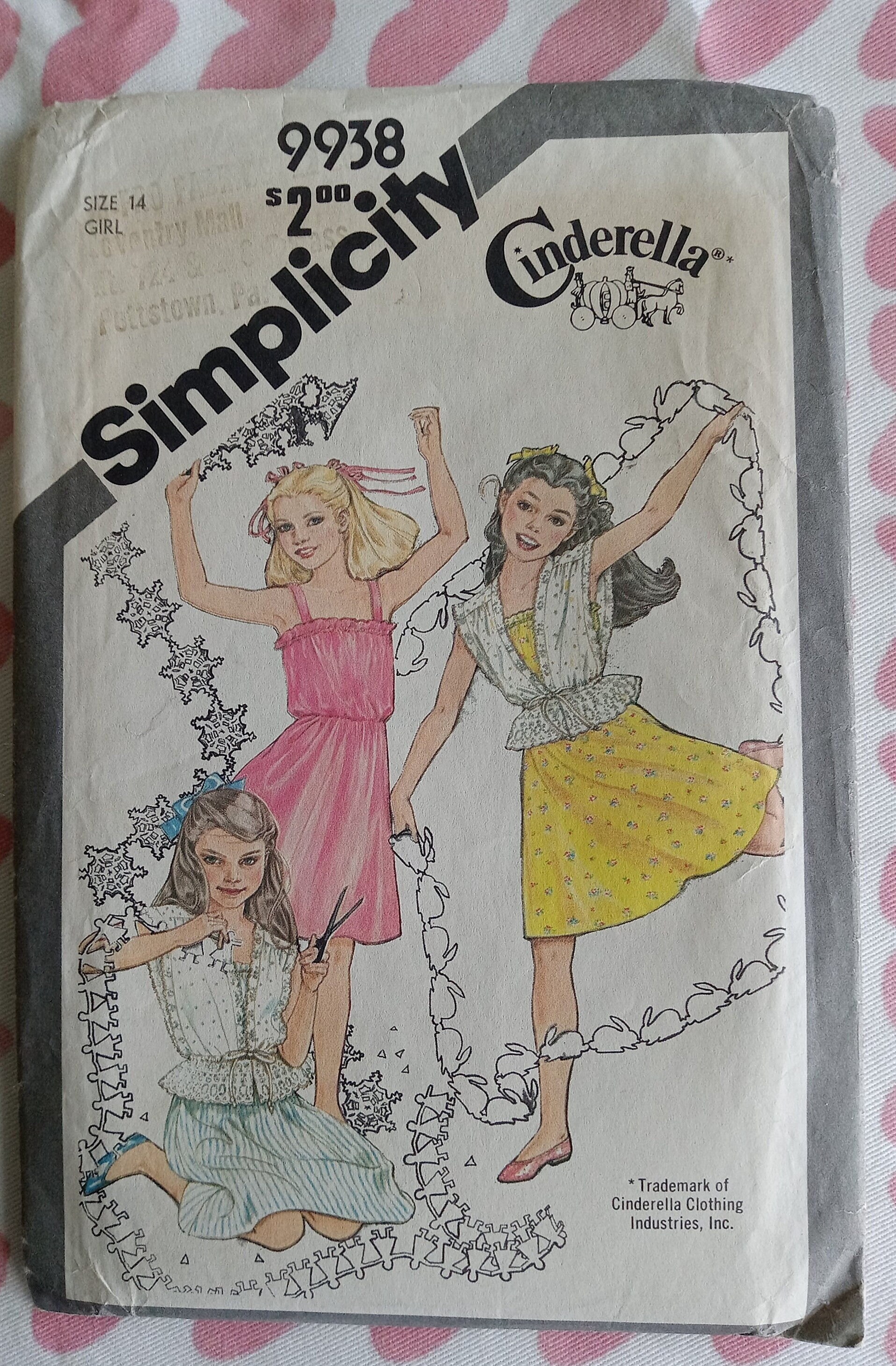 Vintage Simplicity 9938, Cinderella Teen Sundress Pattern, UC/FF - Etsy