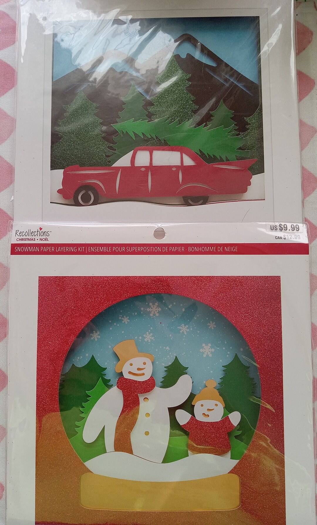 Recollections, Christmas Paper Layering Kits, Deadstock - Etsy