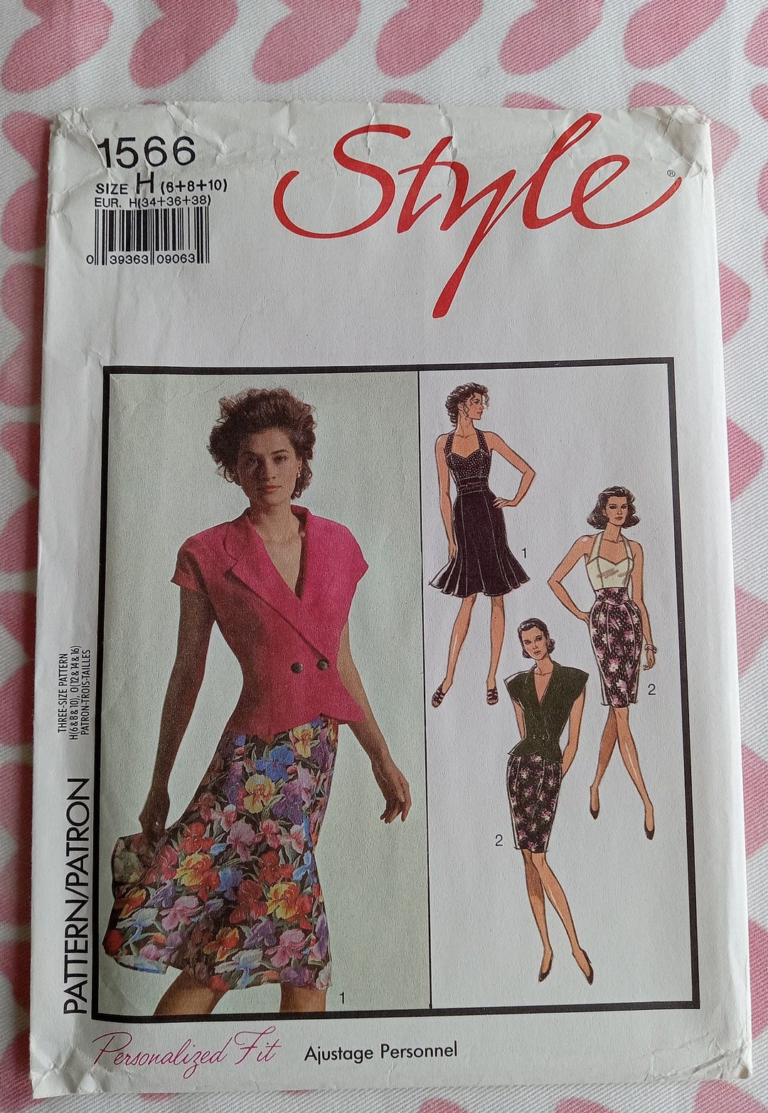 Vintage Style 1566, Suit Pattern, UC/FF - Etsy